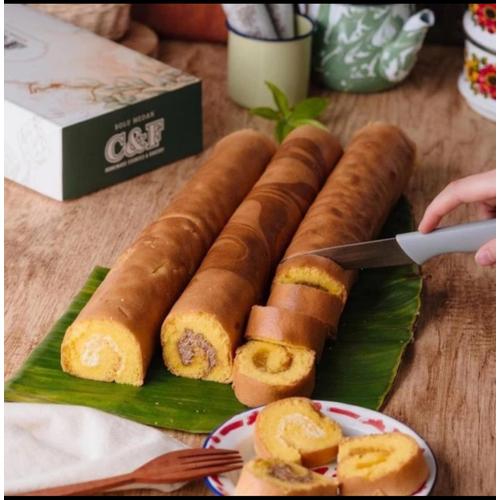 Jual KUE BOLU GULUNG MEDAN C&F MINI 3 RASA - MIX VARIAN 3 RASA DALAM 1 ...