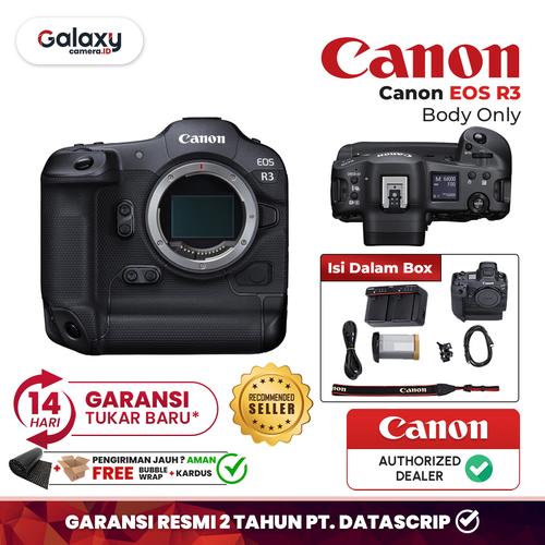 Promo Canon EOS R3 Body Only Full Frame Mirrorless Camera R 3 Garansi ...