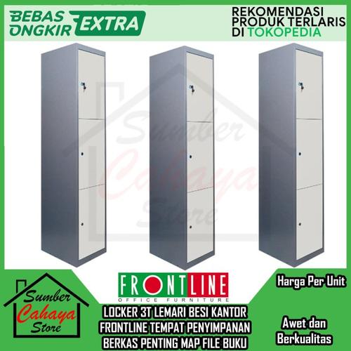 Jual [Kargo] LOCKER 3T LEMARI BESI KANTOR FRONTLINE TEMPAT SIMPAN ...