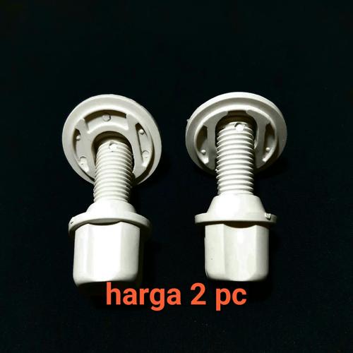 Promo Baut besar tutup kloset 108 anti patah, payung ring 33mm ...