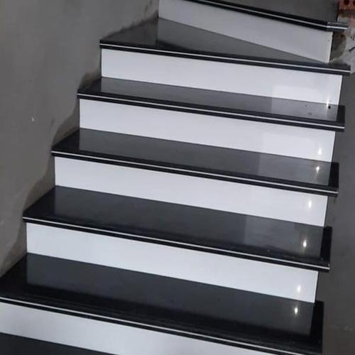 Jual Granit tangga 30x80 30x120 keramik hitam kilap custom request ...