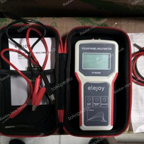 Jual SOLAR PANEL MULTIMETER ELEJOY EY800W MULTITESTER DIGITAL PANEL ...