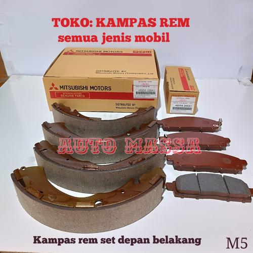 Jual KAMPAS REM SET TRITON EXCEED HDX DEPAN BELAKANG KOMPLIT TRITON ...