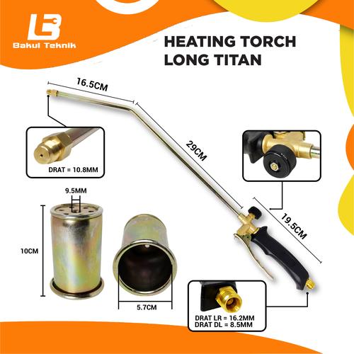 Jual Heating Torch Long Titan Set Blender Bakar Torch LPG - Jakarta ...