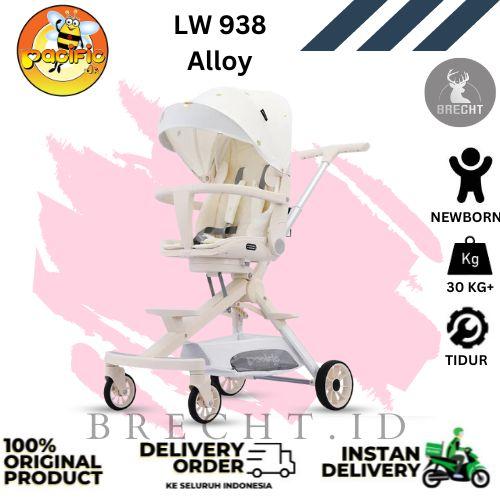 Jual Magic Stroller Pacific LW 938 Alloy Bisa Tidur dan Diputar 360 ...