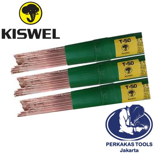 Jual Kawat las Argon TIG BESI T-50 2.4 mm per kg KISWEL ER70S-6 - Kota Depok - RAJA TEKHNIK ...