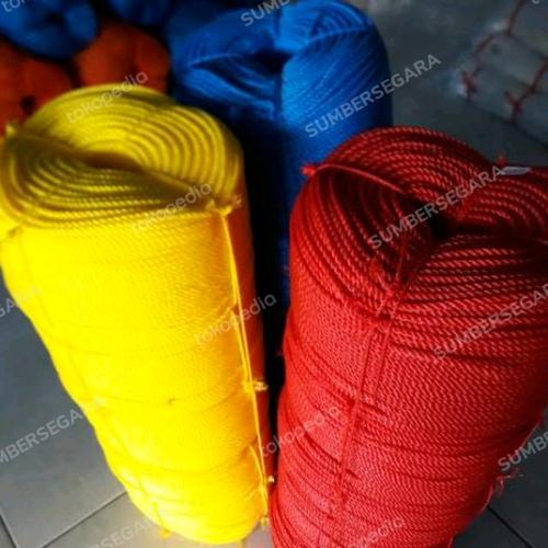 Jual tali tambang tampar plastik 4 mm panjang 200 meter untuk tali jaring - Kab. Kebumen ...