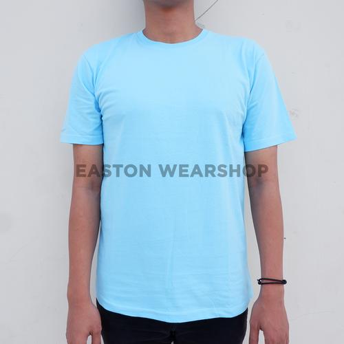 Jual KAOS POLOS / KAOS POLOS COTTON COMBED 30S / KAOS POLOS WARNA CERAH ...