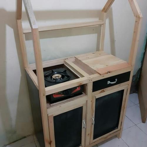 Jual booth stand gerobak roti bakar/sosis bakar/bakso bakar dll ...