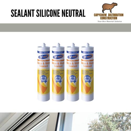 Jual sealant silicone netral lem kaca premium - bronze/cokelat - Kota ...