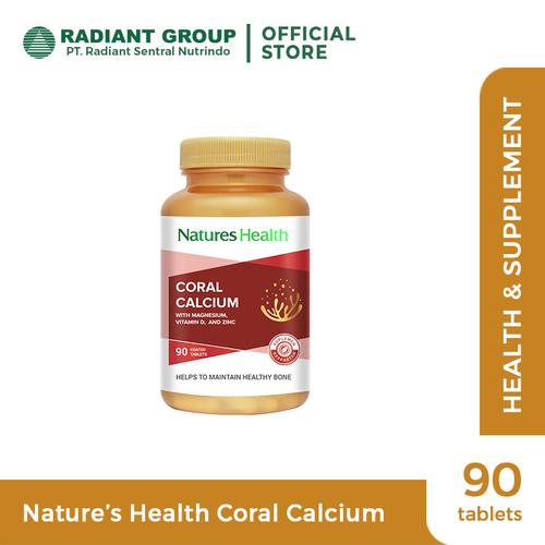 Jual Natures Health Coral Calcium 90 Tabs - Jakarta Barat - Radiant ...