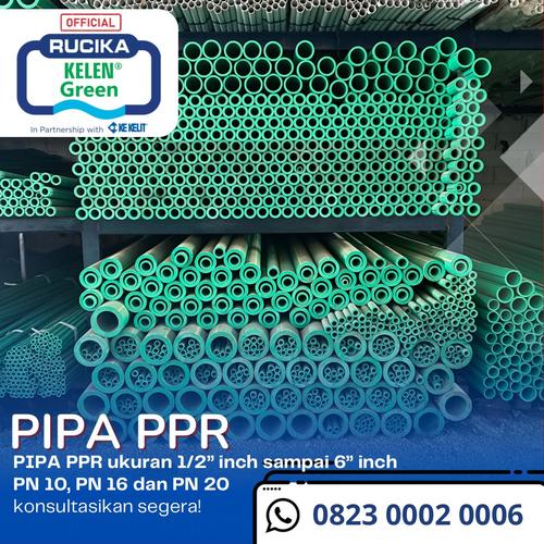 Jual Pipa PPR Rucika 2" inch 63mm - Pipa Air Panas, Pipa Air Dingin ...