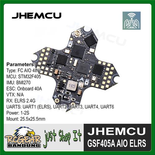 Jual JHEMCU GSF405A AIO F405 Flight Controller FC 5A ELRS 2.4G 25.5x25 ...