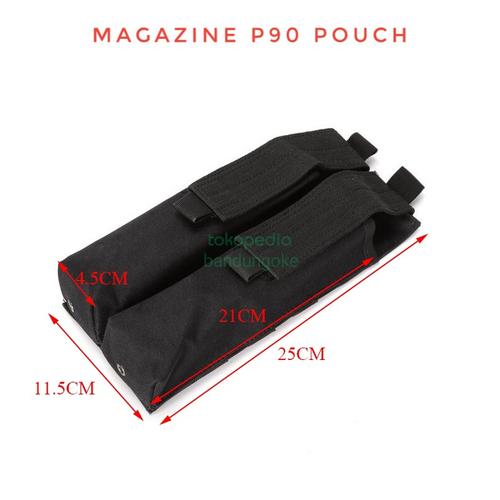 Promo Magazine P90 Pouch Sarung Magazen Airsoft FN P90 PS90 - Kab ...
