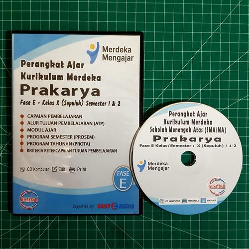 Jual MODUL AJAR PRAKARYA SMA KELAS 10 KURIKULUM MERDEKA FASE E ...