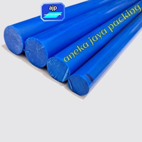 Jual mc blue rod dia 55mm x 50cm as hard nylon biru batangan - Jakarta ...