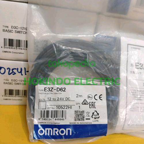 Jual PHOTOELCTRIC SWITCH OMRON E3Z-D62 / PHOTOELCTRIC SENSOR OMRON E3Z ...