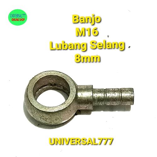 Jual M16 Banjo Benyo Selang 8mm Swivel Pipe Joint 16 Mm Untuk Hose 8 Mm ...