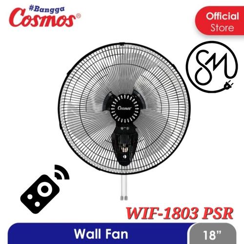 Jual Kipas Angin Cosmos 18 inch WIF-1803 PSR Remote Wall fan WIF1803PSR ...