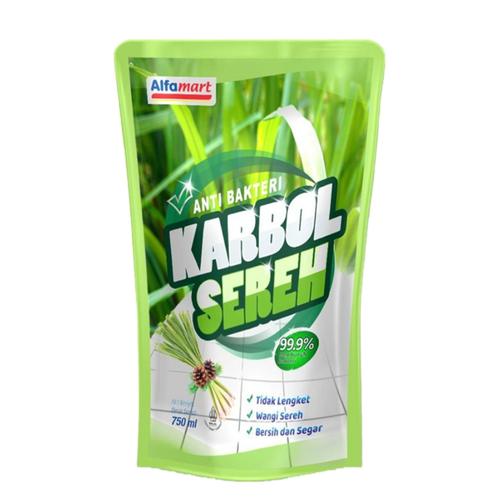 Jual Alfamart Karbol Sereh Anti Bakteri 750 ml - Jakarta Timur ...
