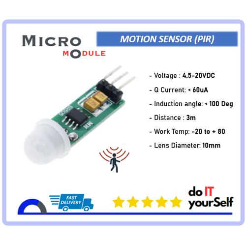 Jual HC-SR501 Mini Sensor Gerak - Kab. Bekasi - Electronic_Module ...