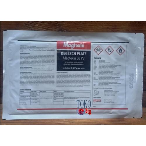 Jual Degesch Plate Magtoxin 56PB 56 PB Obat Fumigasi Magnesium ...