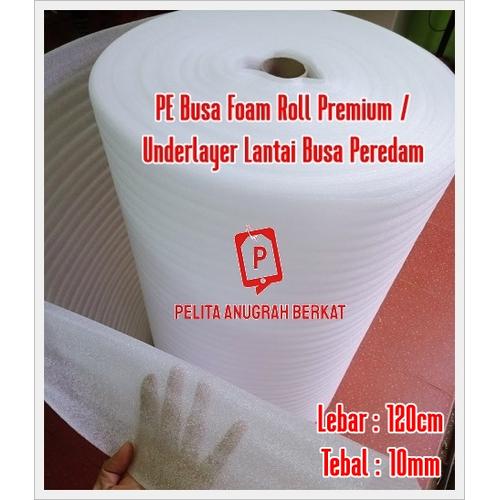 Jual Busa Foam Tebal 10mm /Underlayer PE Foam Roll Busa Peredam Lebar ...