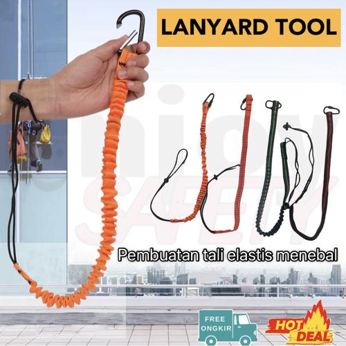 Jual Lanyard Tool Safety berkualitas dan kuat untuk body harness - 66CM ...