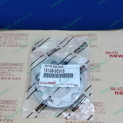 Jual Rotor oil oli pump/gigi pompa oli innova bensin original 1TR ...