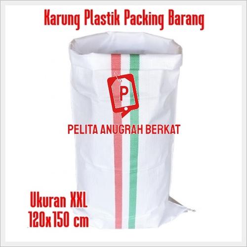Jual Karung Plastik Jumbo Super Packing Bungkus Barang 200kg 120 x 150 ...