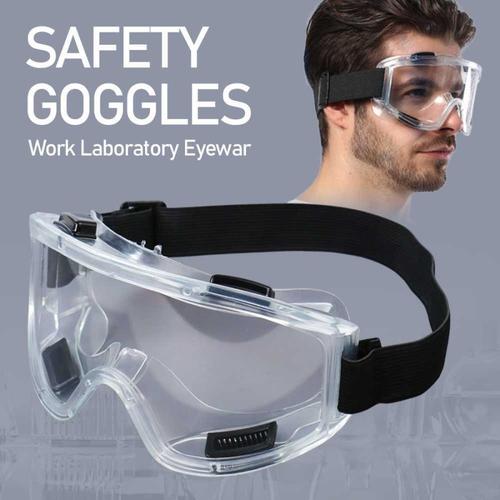 Jual Kacamata Safety Lab Laboratorium Pelindung Mata Anti UV Fog Asap ...