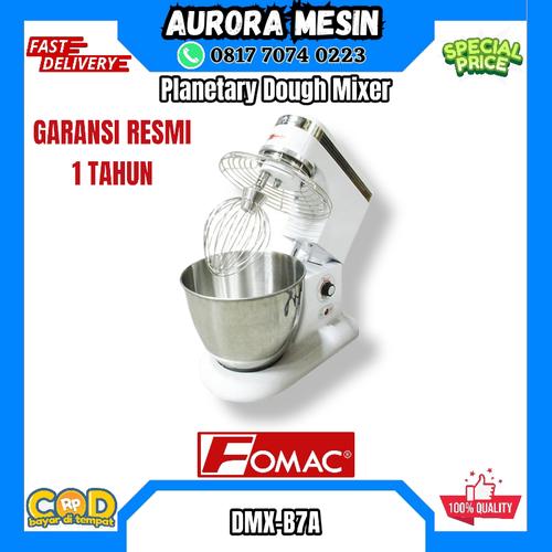 Jual MESIN PENGADUK ADONAN PLANETARY DOUGH MIXER 7 LITER DMX-B7A FOMAC ...