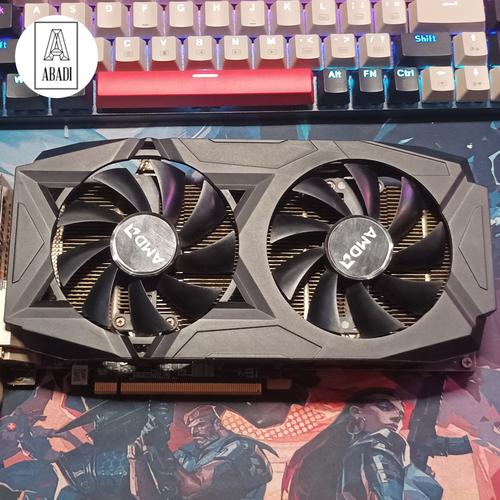 Jual VGA Powercolor RX 580 4GB GDDR5 256bit mulus port Lengkap adem ...