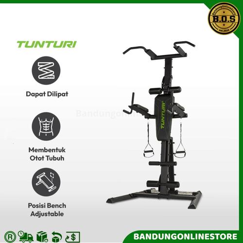 Jual Tunturi PT 80 Power Tower Rack Fitness PUll Up DIP MUltifungsi ...