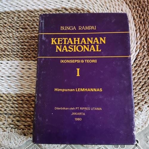 Jual BUNGA RAMPAI KETAHANAN NASIONAL konsepsi dan teori 1 original ...