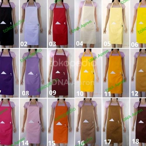 Jual APRON CELEMEK MASAK DAPUR POLOS DRILL - Putih - Kota Tangerang ...