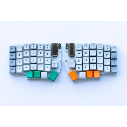 Jual Lily58 Pro Mechanical Split Keyboard Custom QMK VIA Ergonomic - MX ...