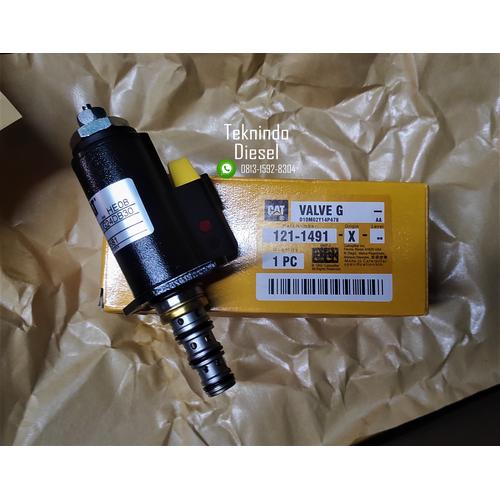 Jual Solenoid Valve CAT320C E320C CAT320D E320D 121-1491 1211491 ...