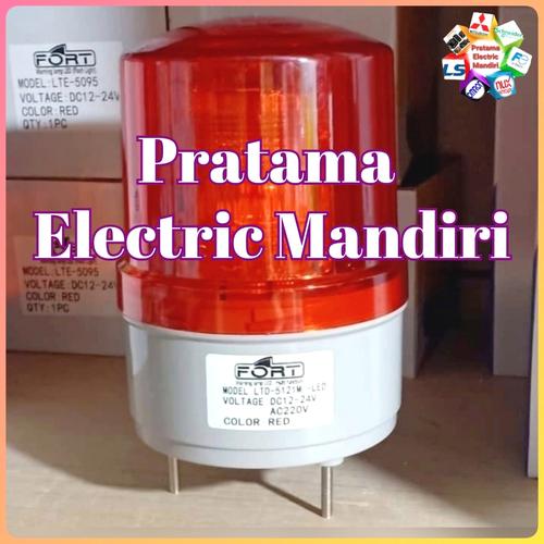 Jual FORT WARNING LIGHT ROTARY LAMP 5 INCH LTD-5121M LED 12VDC 24VDC ...