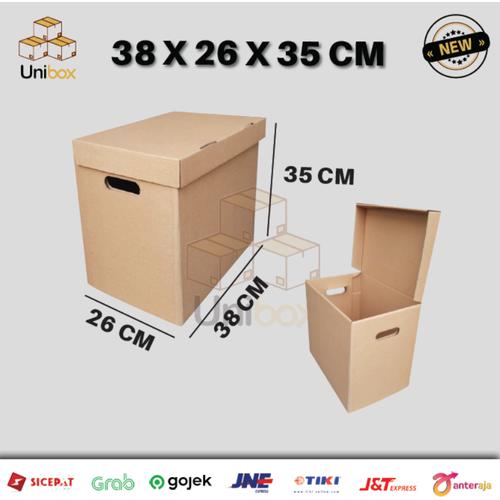 Jual Kardus Box Arsip File | 38x26x35 cm | Box Arsip - Jakarta Selatan ...