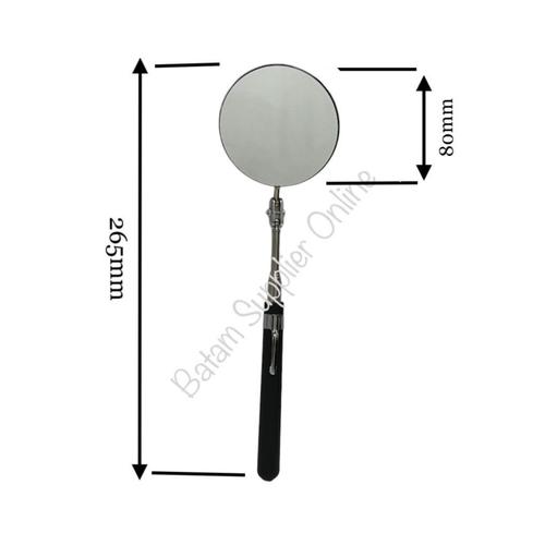 Jual Inspection Mirror Round 80mm 360D Putar Kaca Inspeksi Bulat 80mm ...