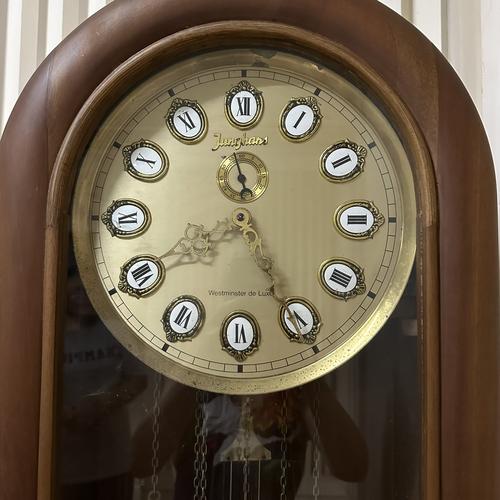Jual Jam Junghans classic antik grandfather clock made in Germany ...