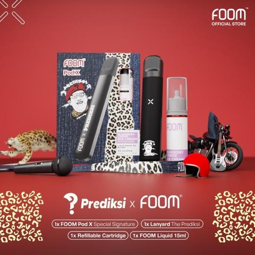 Jual FOOM X PREDIKSI EDITION + LIQUID FOOM SALTNIC 15ML DEVICE NEW ...