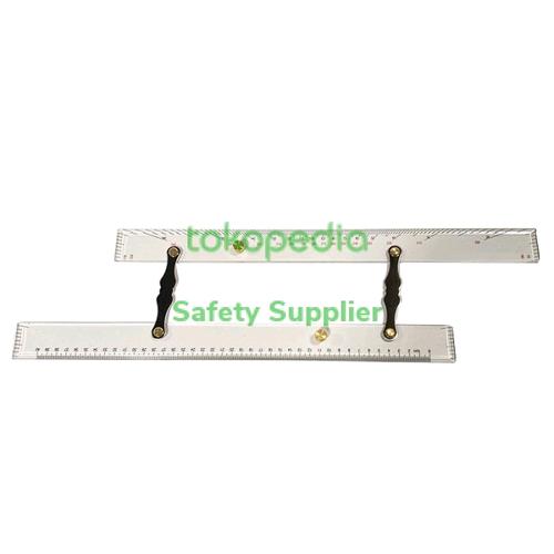 Jual IMPA 371001 PARALLEL RULL, PLASTIC PLAIN 450 MM, 600MM - 600mm ...