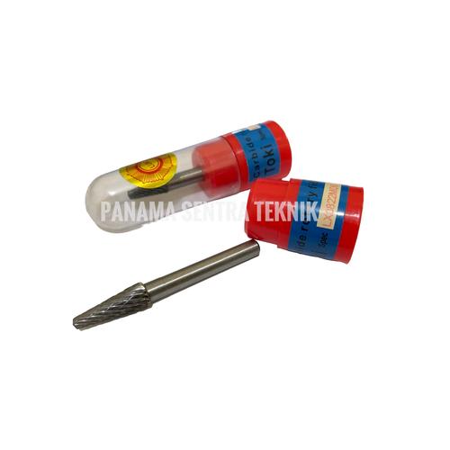 Jual TOKI LX0822M06 2 Alur Carbide Rotary Mata Tuner Cuner 8 mm Shank 6 ...