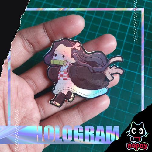 Jual Stiker Hologram Anime Demon Slayer Nezuko Run - Jakarta Barat ...