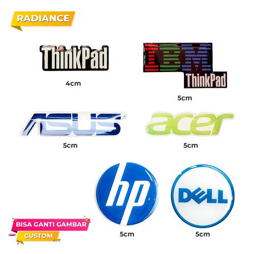 Jual Sticker cutting timbul asus acer ibm thinkpad ROG emblem bisa ...
