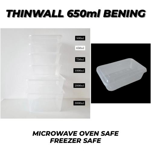 Jual THINWALL BENING 650ml / THINWALL PERSEGI PANJANG / KOTAK TAKEAWAY ... Jual THINWALL BENING 650ml / THINWALL PERSEGI PANJANG / KOTAK TAKEAWAY ...