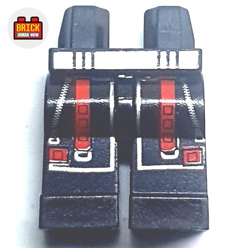 Jual Lego Hips & Legs Alpha Team Arctic Silver Zippers & Red Straps ...
