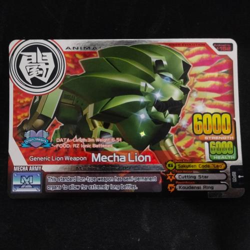 Jual Kartu Animal Kaiser Mecha Lion (Prize Cards) ORI - Tanumaru - Kota ...